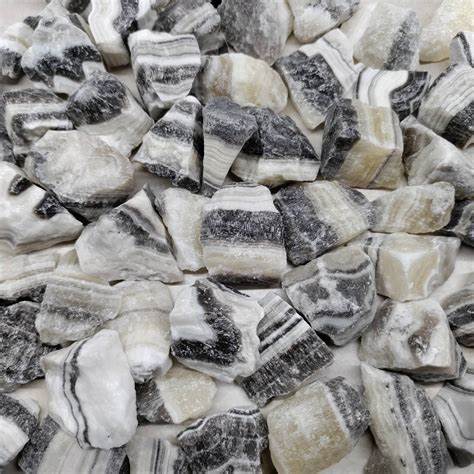 Rough Zebra Calcite (ea) – Petal Dew